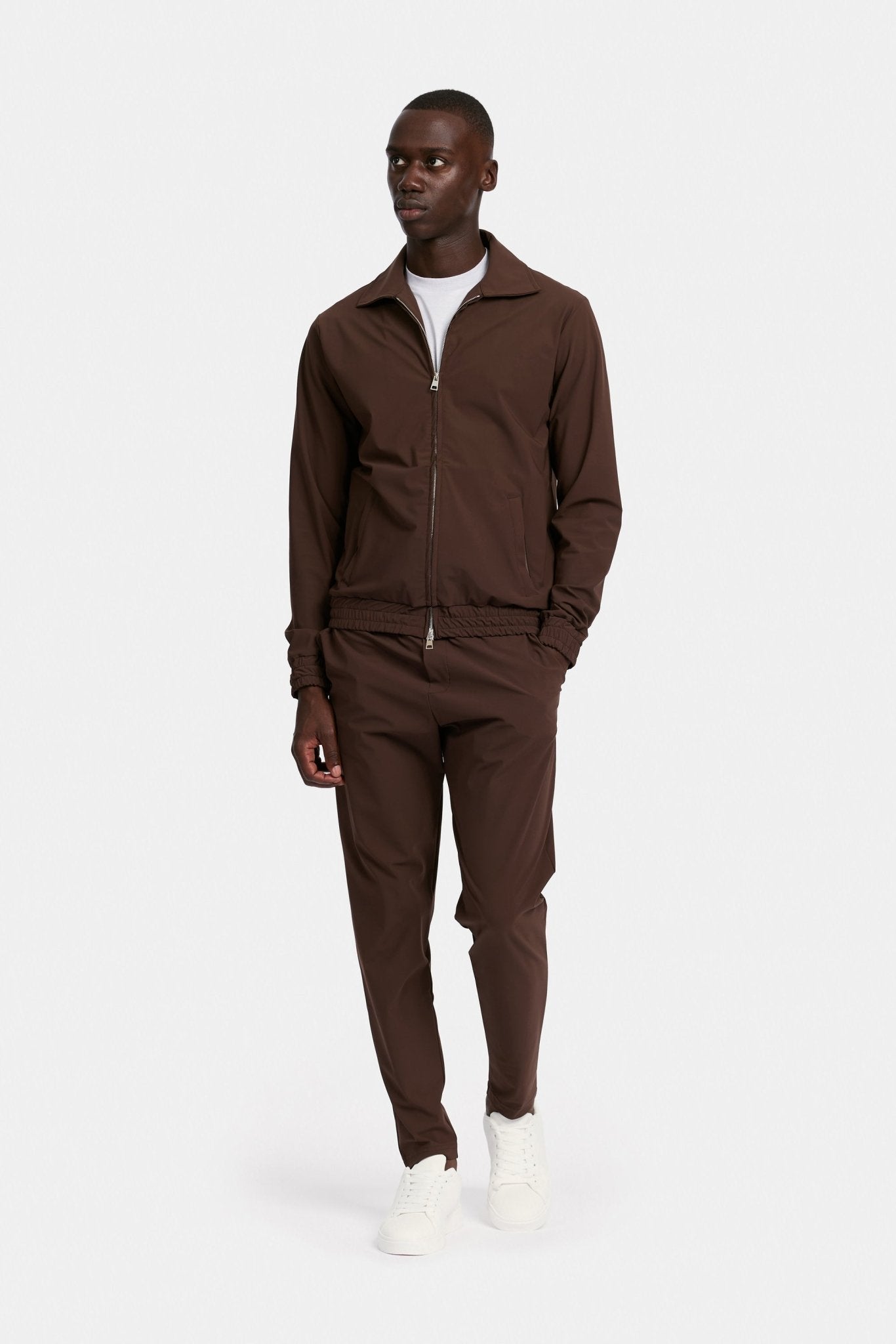 Copper Brown Tech Suit – Smart Casual Herenpak | DIMANO