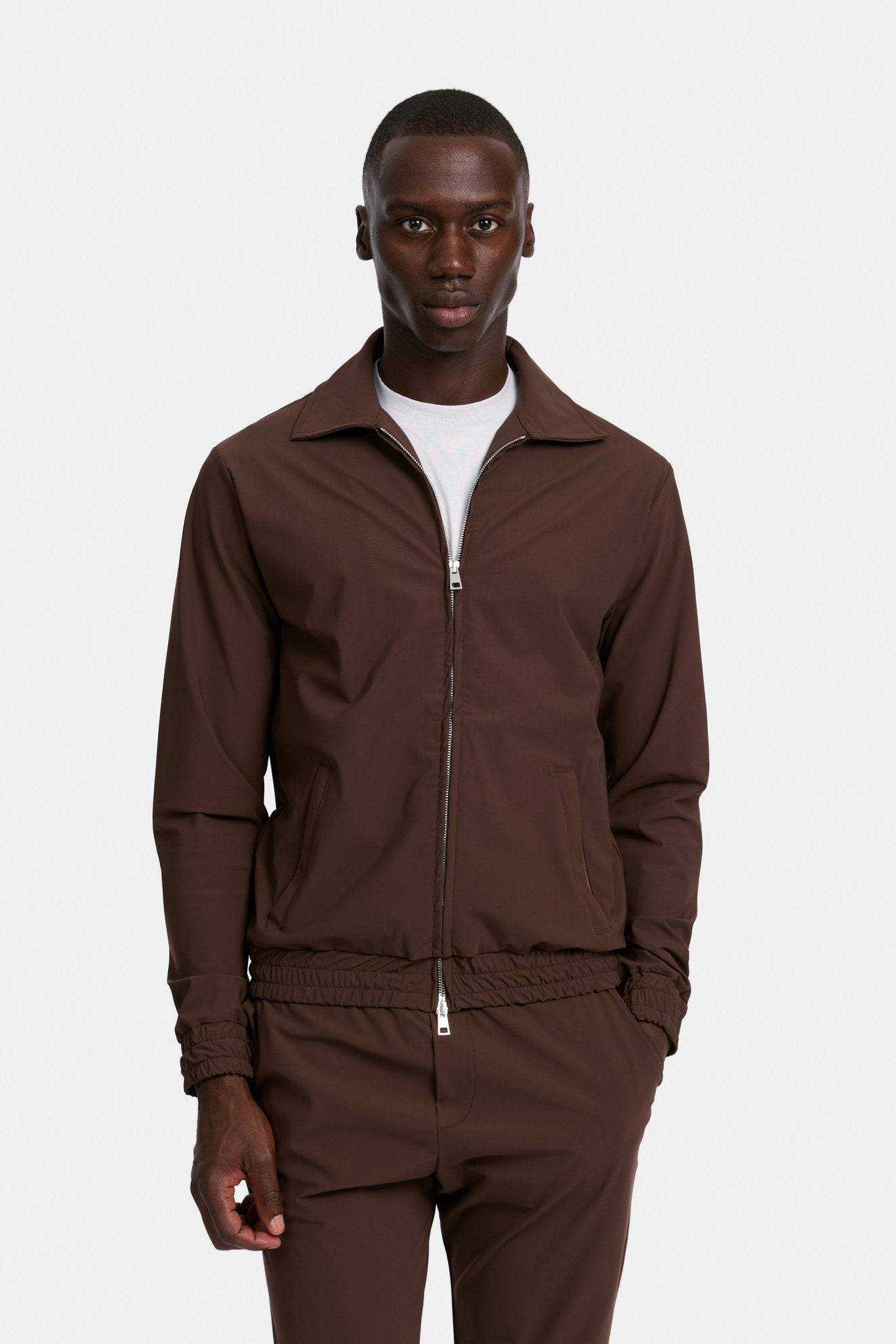 Copper Brown Tech Vest – Premium Heren Vest | DIMANO