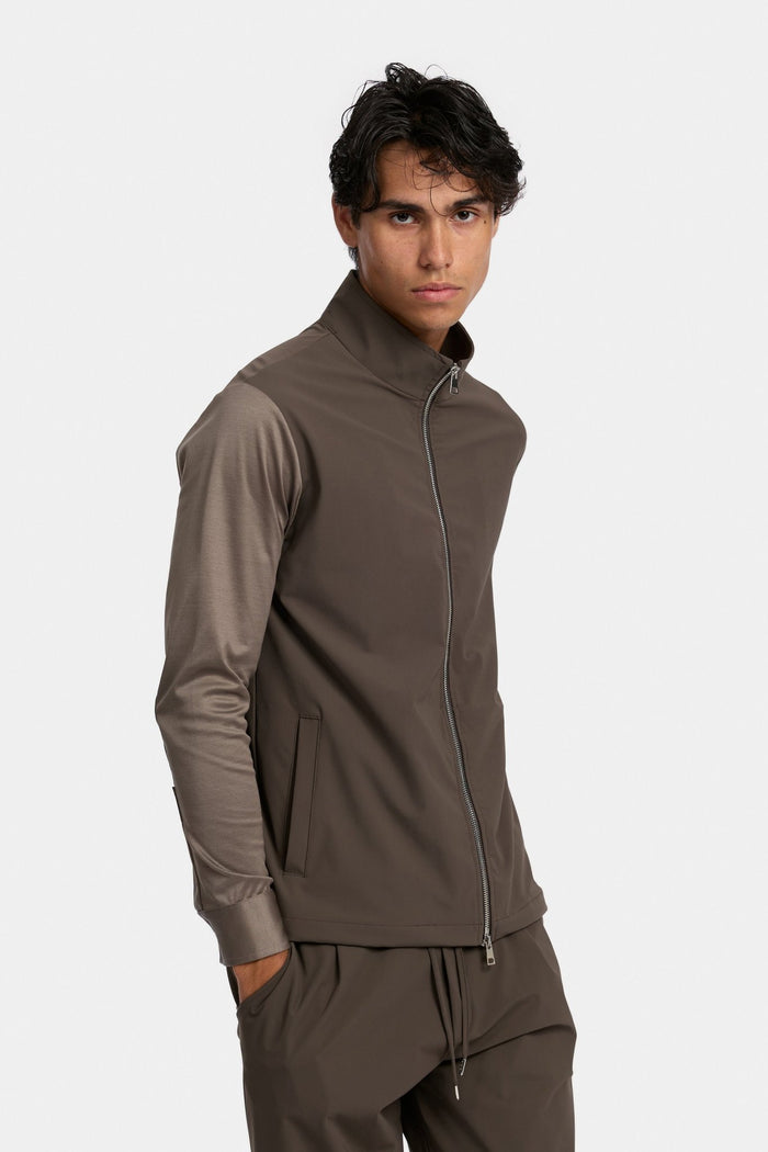 Mocha Brown Fuse Tech Vest – Premium Heren Vest | DIMANO