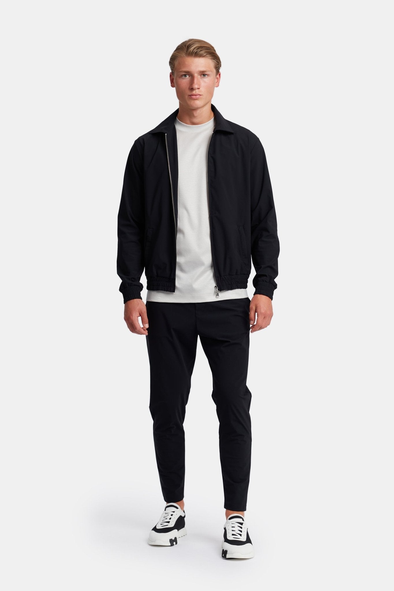 Onyx Black Tech Suit – Smart Casual Herenpak | DIMANO